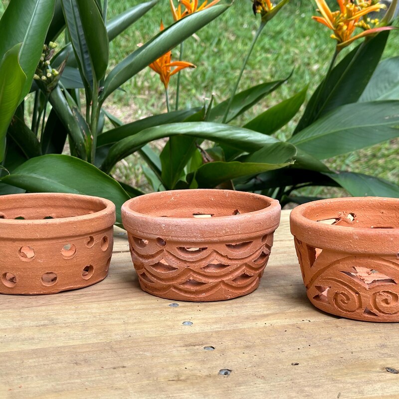 Mini Clay Pots - Etsy