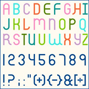 Say It Ain't Sew Alpha Font Blocks PDF Curved Piecing and Paper Piecing ...