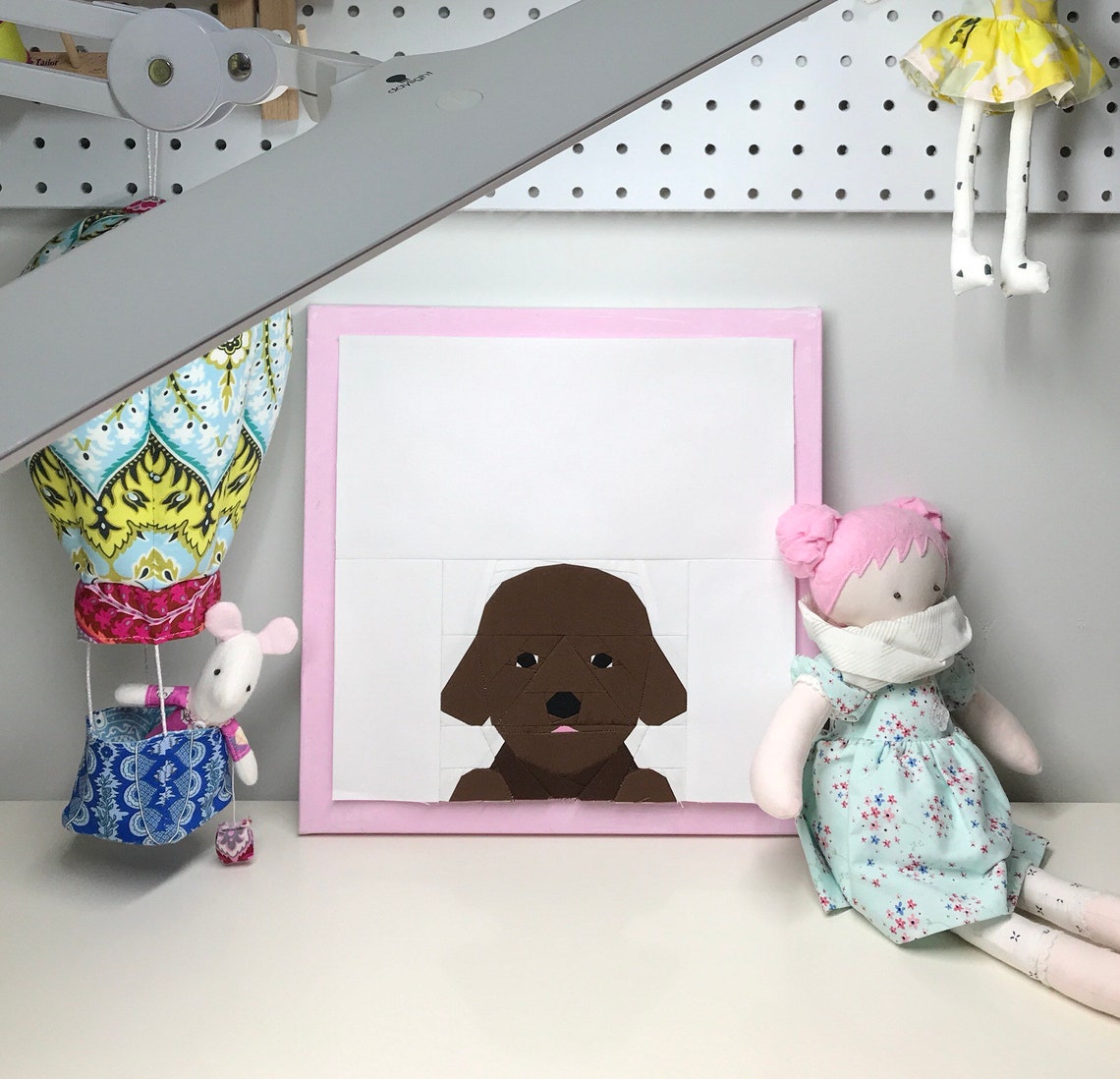 The Mini Poodle Teacup Dog Block 32 10 Inch PDF Paper - Etsy