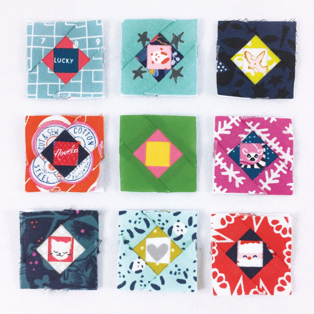 Micro Mini Economy, Hexie and Square PDF Foundation Paper Piecing ...