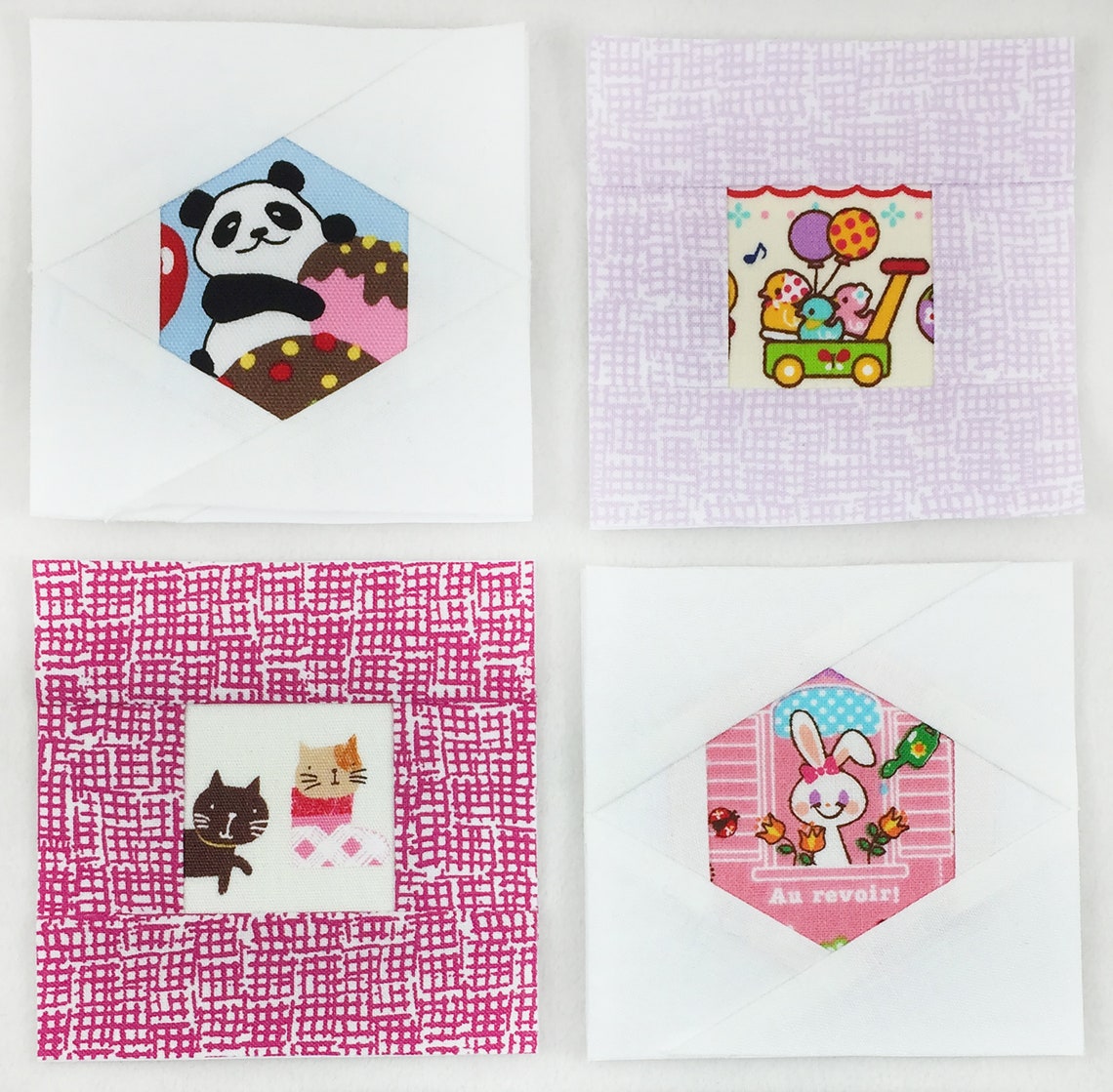 Micro Mini Economy Hexie and Square PDF Foundation Paper | Etsy