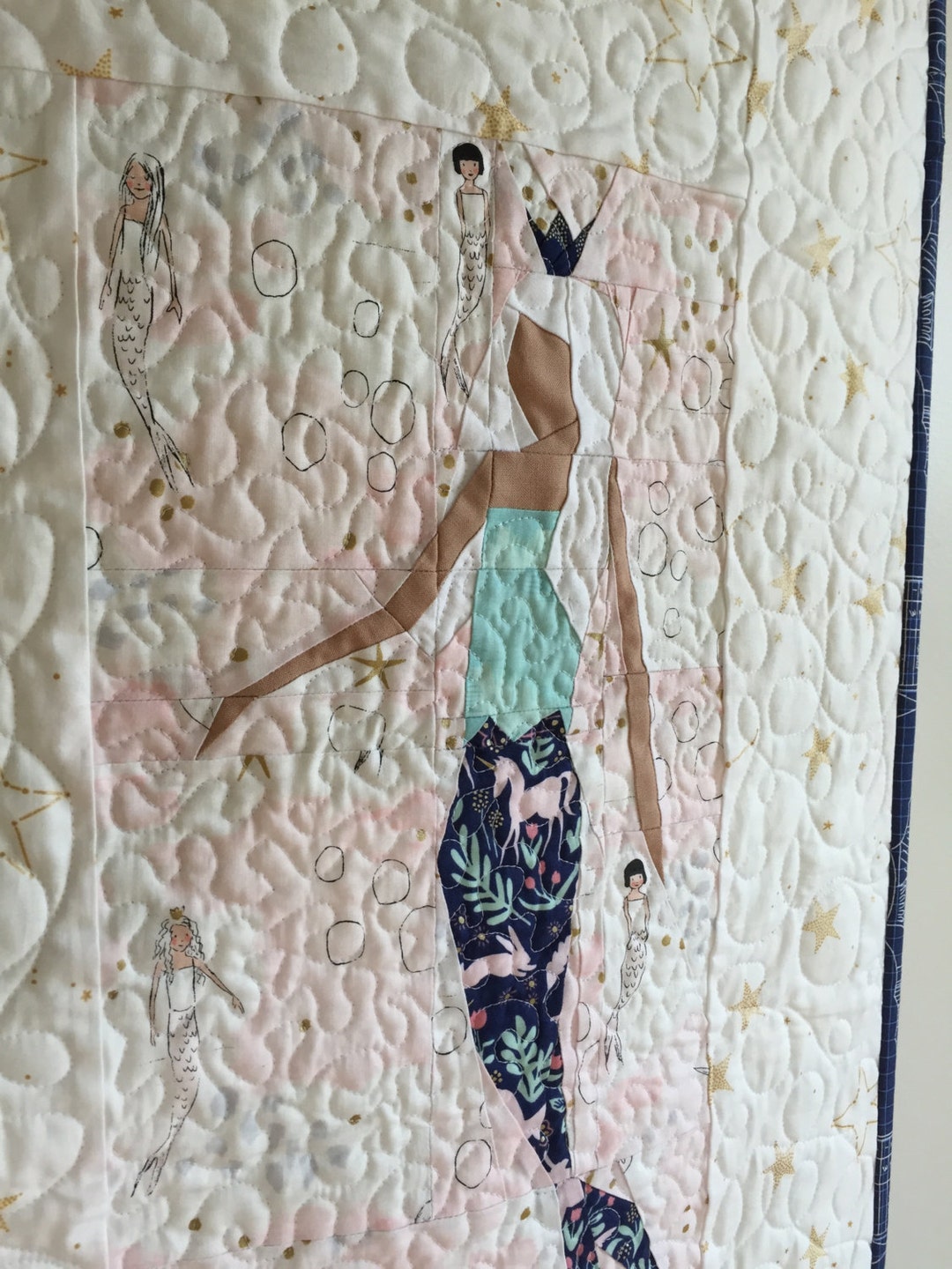 Land of Magic Mermaid PDF Paper Piecing Pattern - Etsy