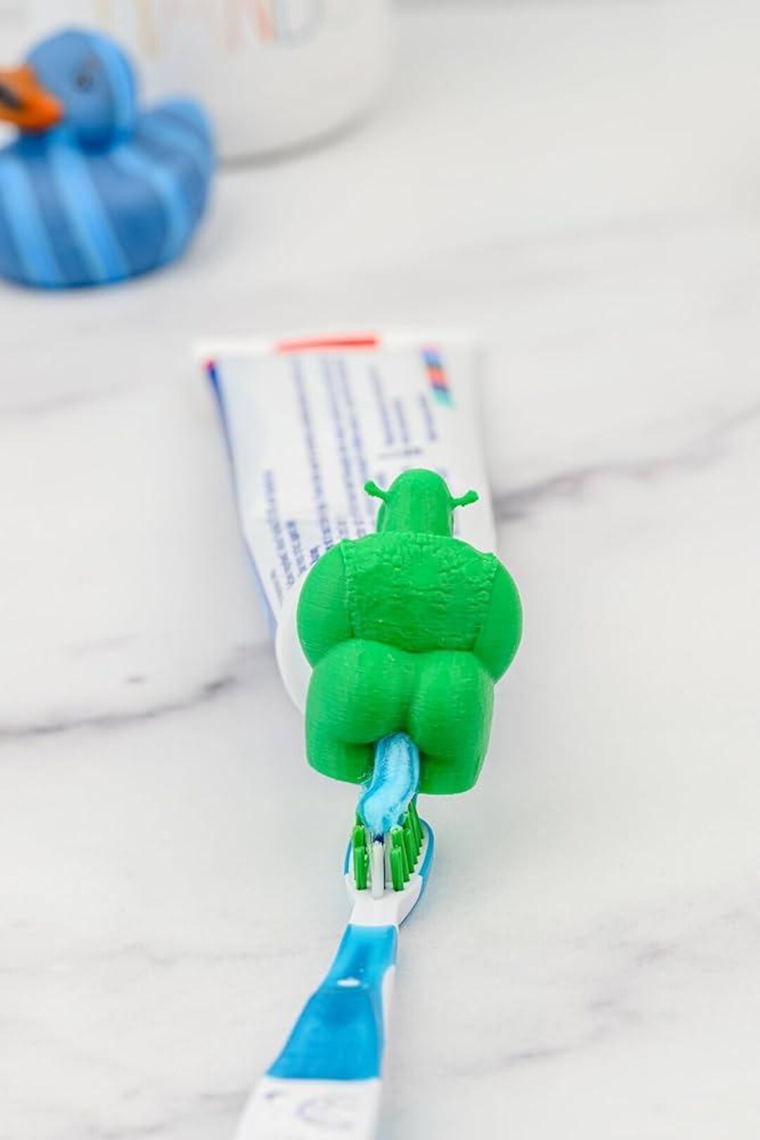 Shrek Pooping Toothpaste Topper - 3D Printed Shrek Novelty Gift - Etsy