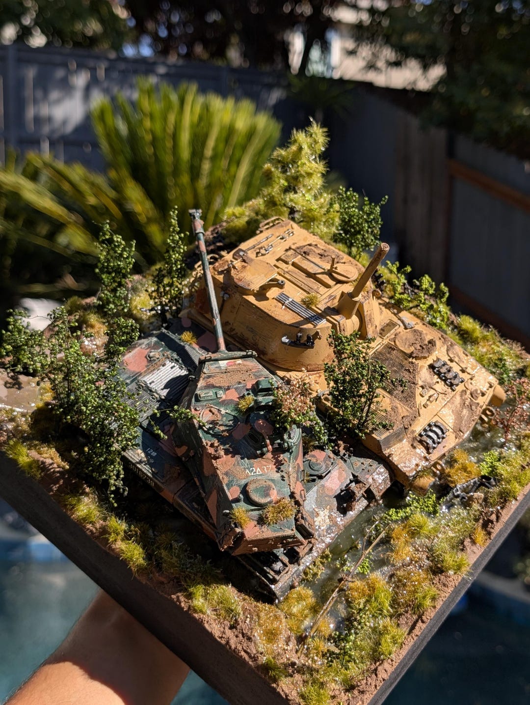 Swamp Diorama: Abandoned Military Vehicles, 1/35 Scale, Epoxy Resin - Etsy