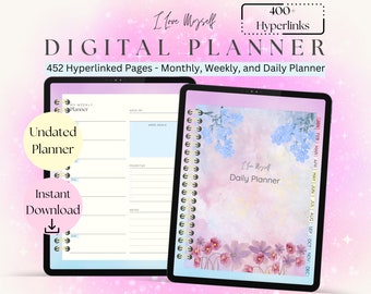 Digital Planner Undated, Goodnotes Planner, iPad Planner, Notability ...