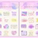 Positive Affirmations Digital Stickers, Digital Stickers, Digital ...