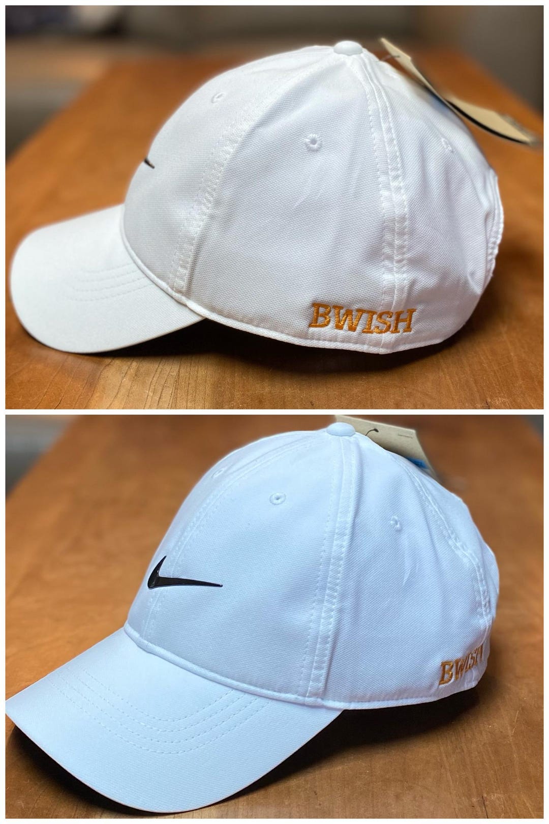 Custom Embroidered Premium Dri-fit Baseball Hat Genuine Personalized ...