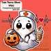 Cute Ghost Nurse Png, Spooky Healthcare Worker, Halloween Clipart ...