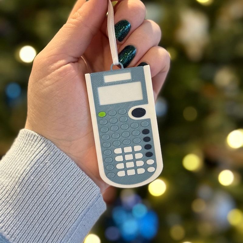 Math Christmas Ornament - Etsy
