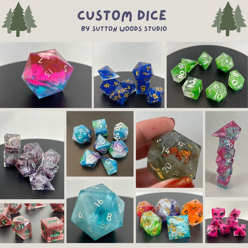 Custom Dice - Etsy