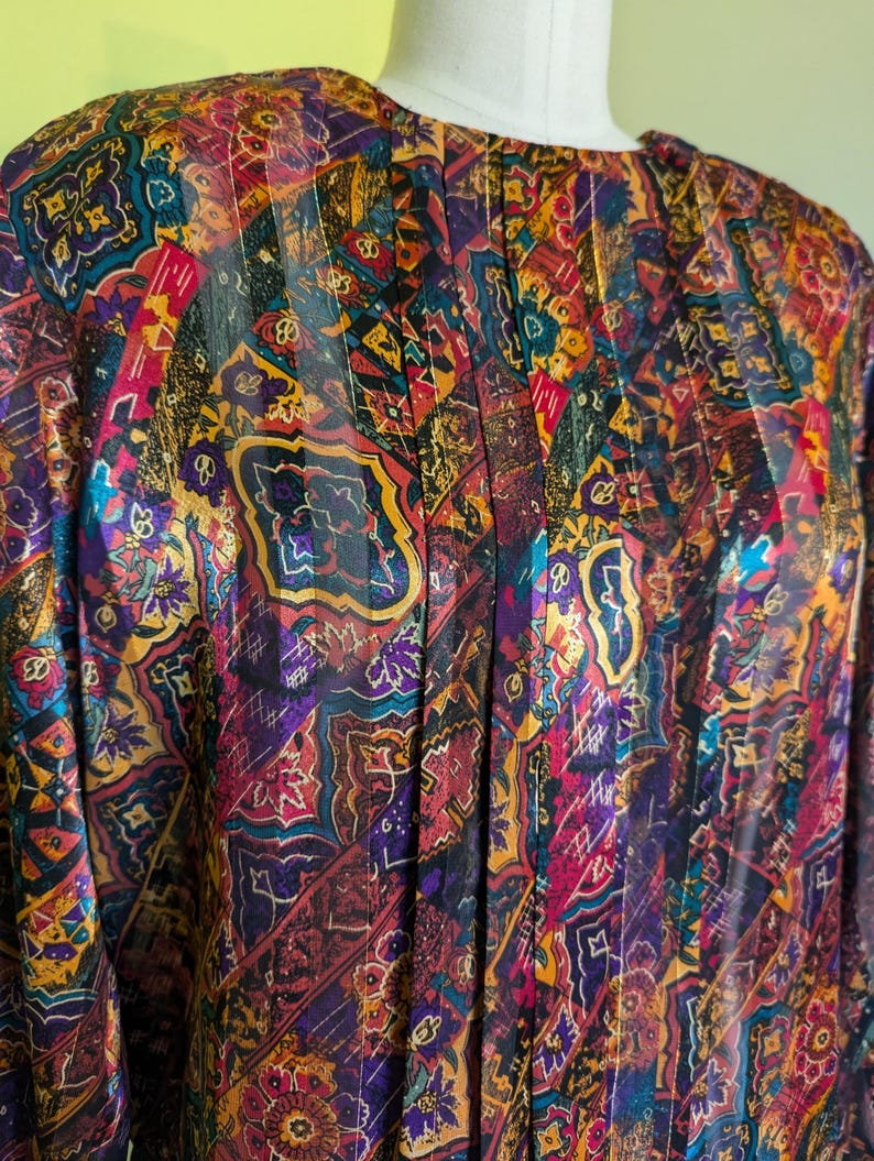 Vintage Statement Blouse - Etsy