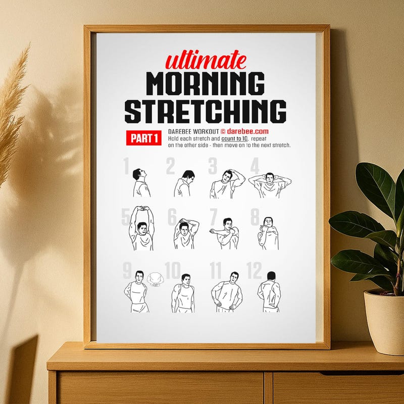 Morning Stretches Poster - Etsy