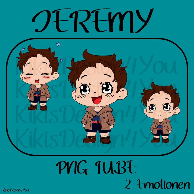 Pngtuber Jeremy Cute Chibi Boy Twitch Kick Youtube Vtuber Avatar Stream ...