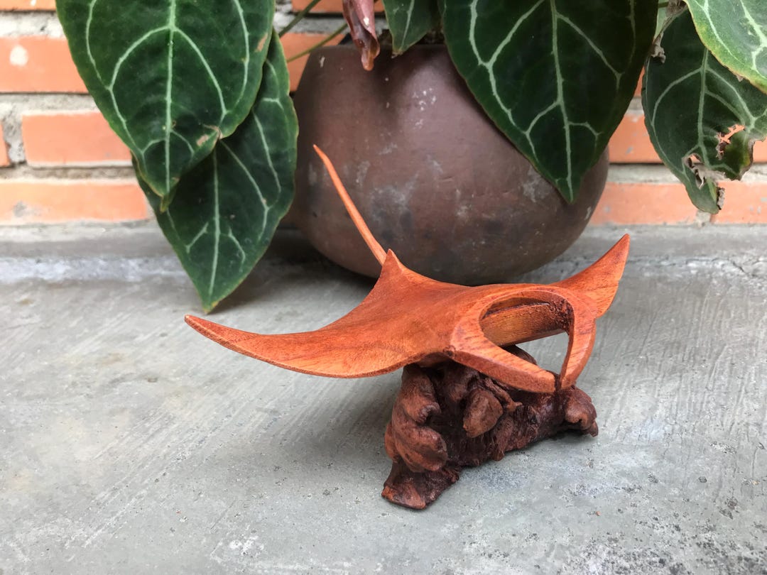 Manta Ray Statue, Manta Ray Wood Carving, Manta Ray Sculpture,home ...