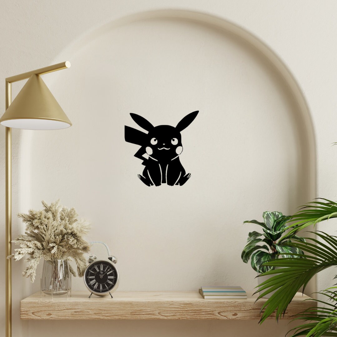Pikachu Wall Decor - Etsy