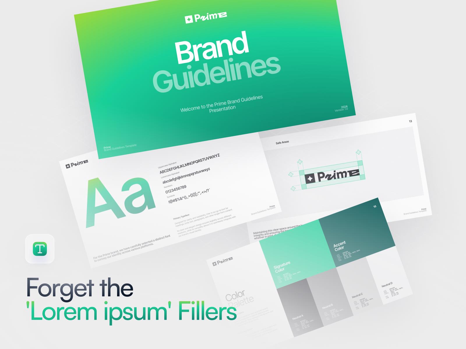 Prime Brand Guidelines Figma Template - Etsy