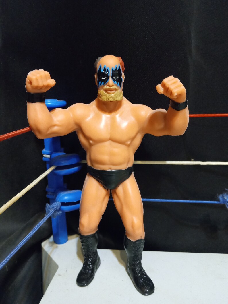 CUSTOM LJN WARLORD Superstars of Wrestling Rubber Figure - Etsy