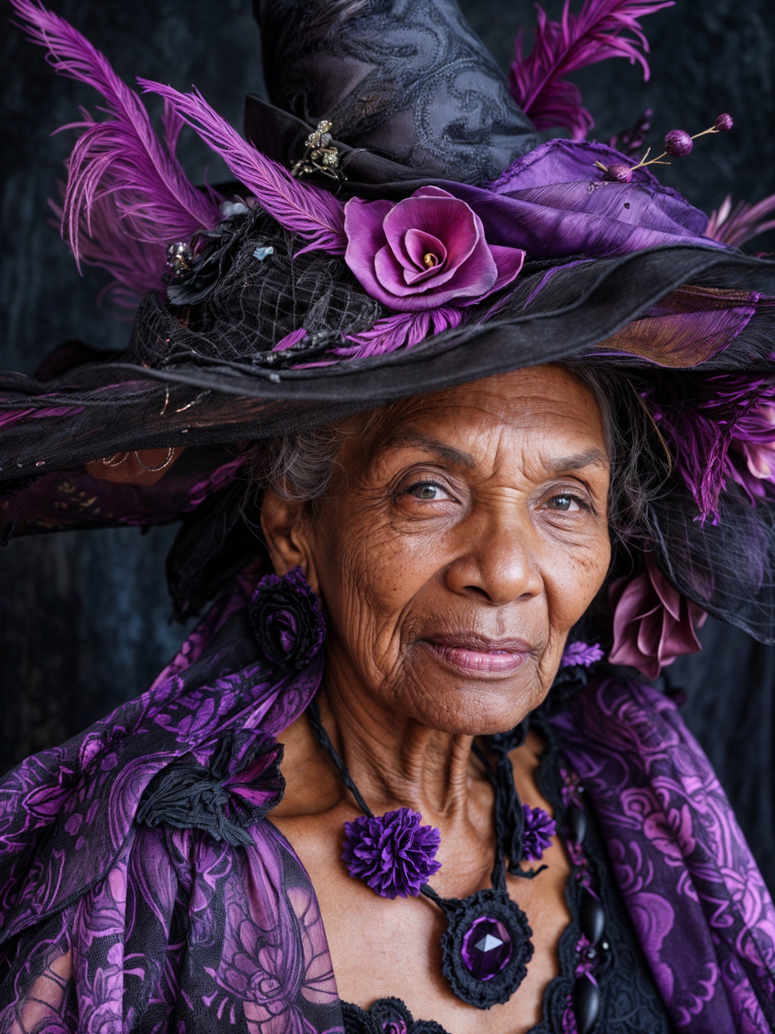 Custom Witch Portrait Personalized Witch Art From Your Selfie Unique ...