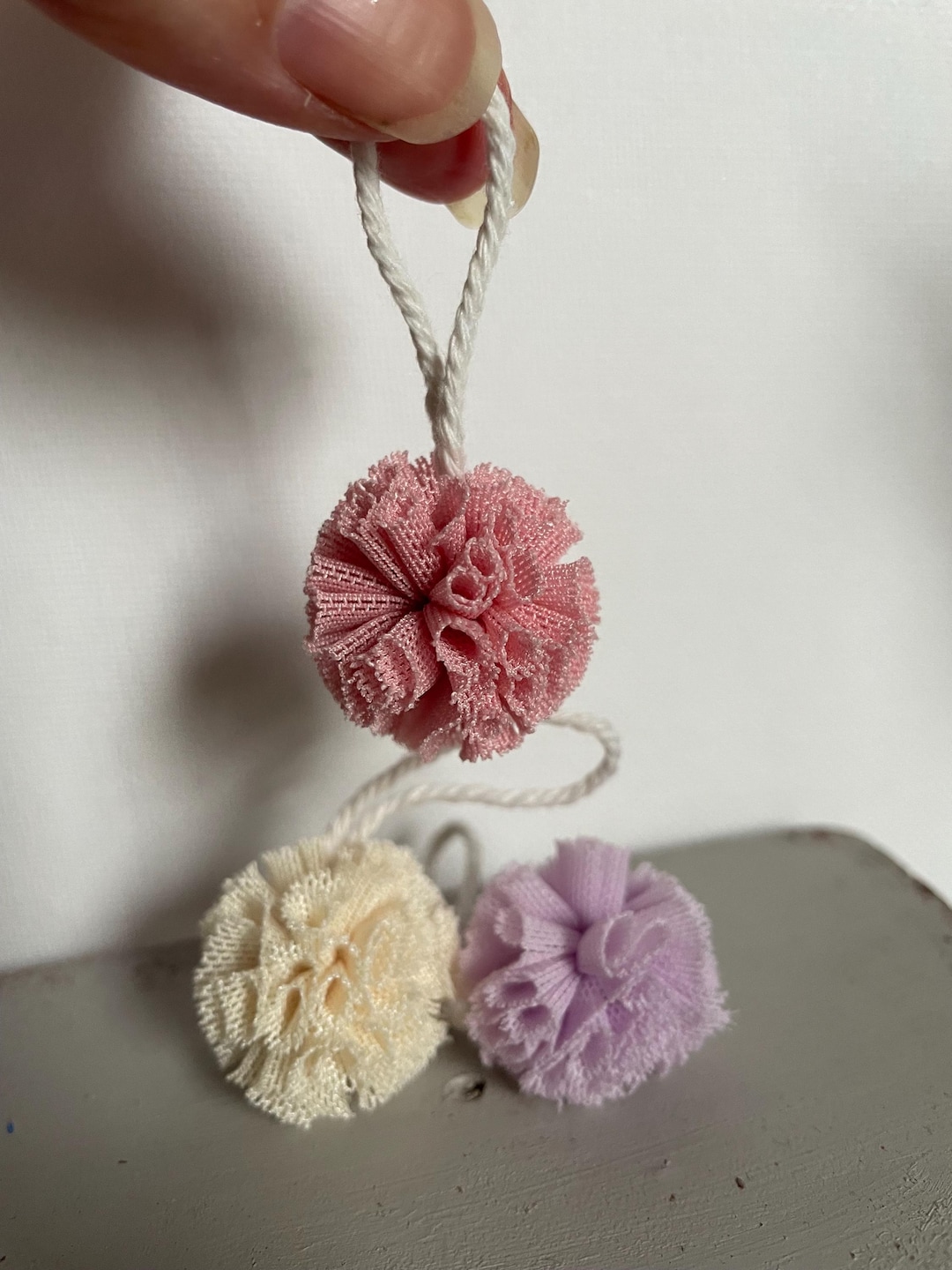 Miniature Shower Loofah Sponge Dollhouse Bathroom 1:12 Scale - Etsy