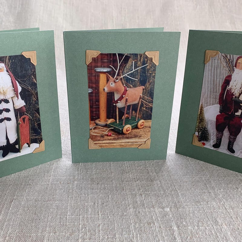 Folk Art Card - Etsy