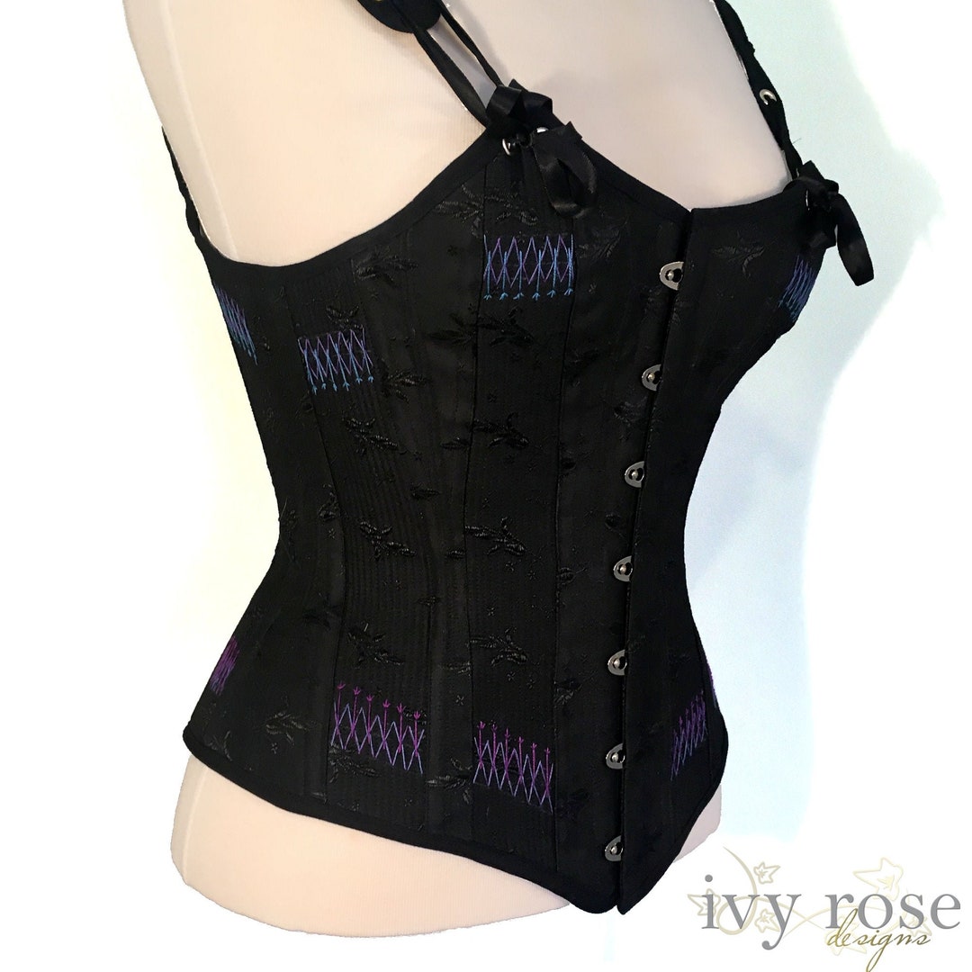 Sample Corded Strapped Corset With Flossing Stitching - Etsy