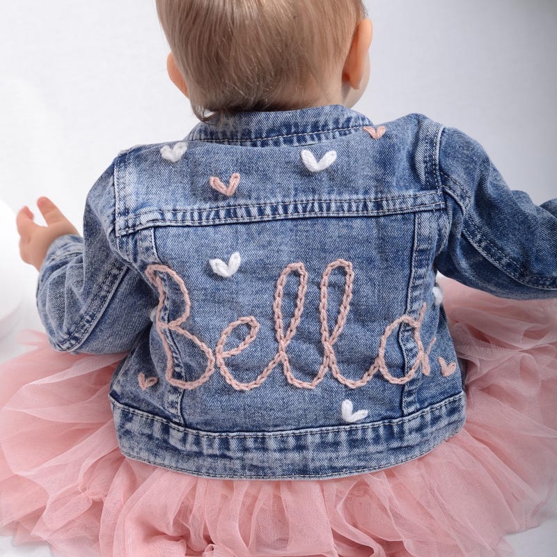 Baby Denim Jacket - Etsy