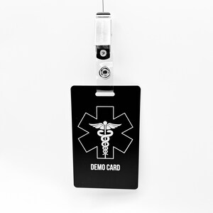 Stay Safe With a Personalized Medical Emergency Card - Etsy