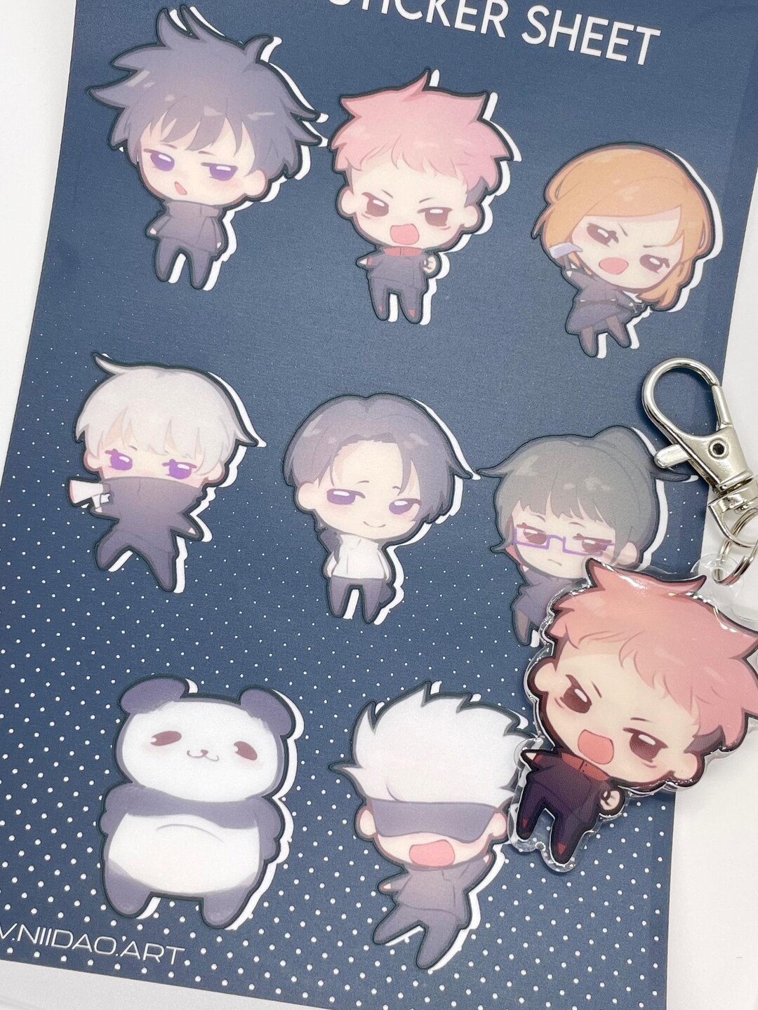 JJK Homemade Keychains - Etsy