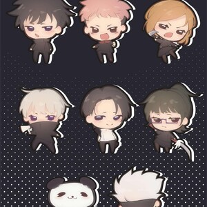 JJK - Stickers / Sticker Sheet - Etsy