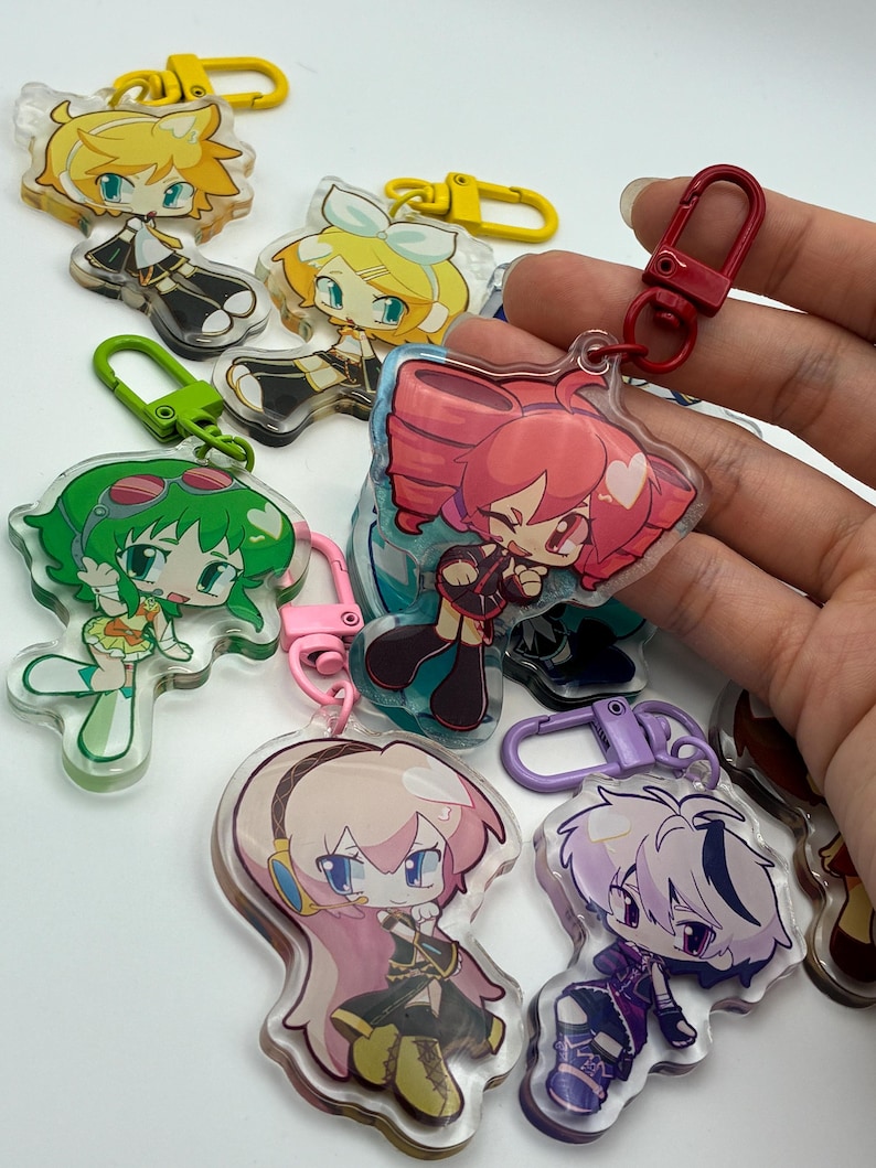 VOCALOIDS - Acrylic Keychains - Etsy