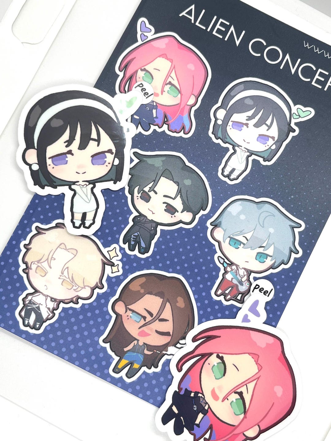 ALIEN CONCERT - Stickers / Sticker Sheet - Etsy