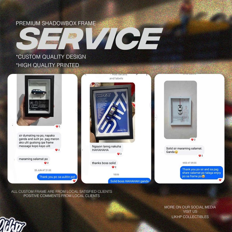 Honda Civic Custom Frame Design Poster Print Unique Gift Diecast Car ...