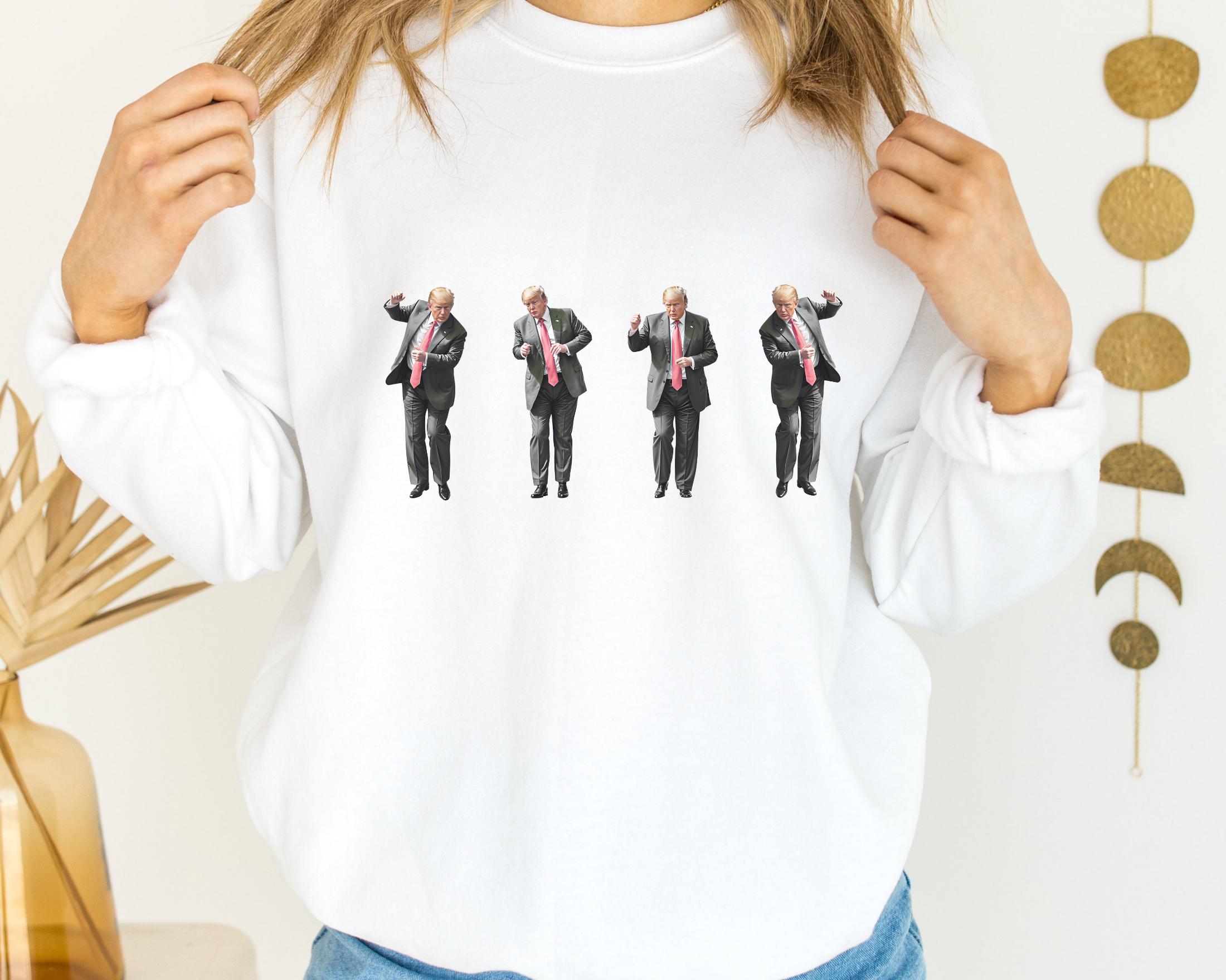 Dancing Trump Sweatshirt, Funny Trump Shirt, Trump Pajama Pants Men ...