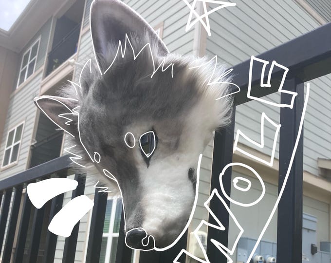 Realistic Wolf Mask! - Etsy