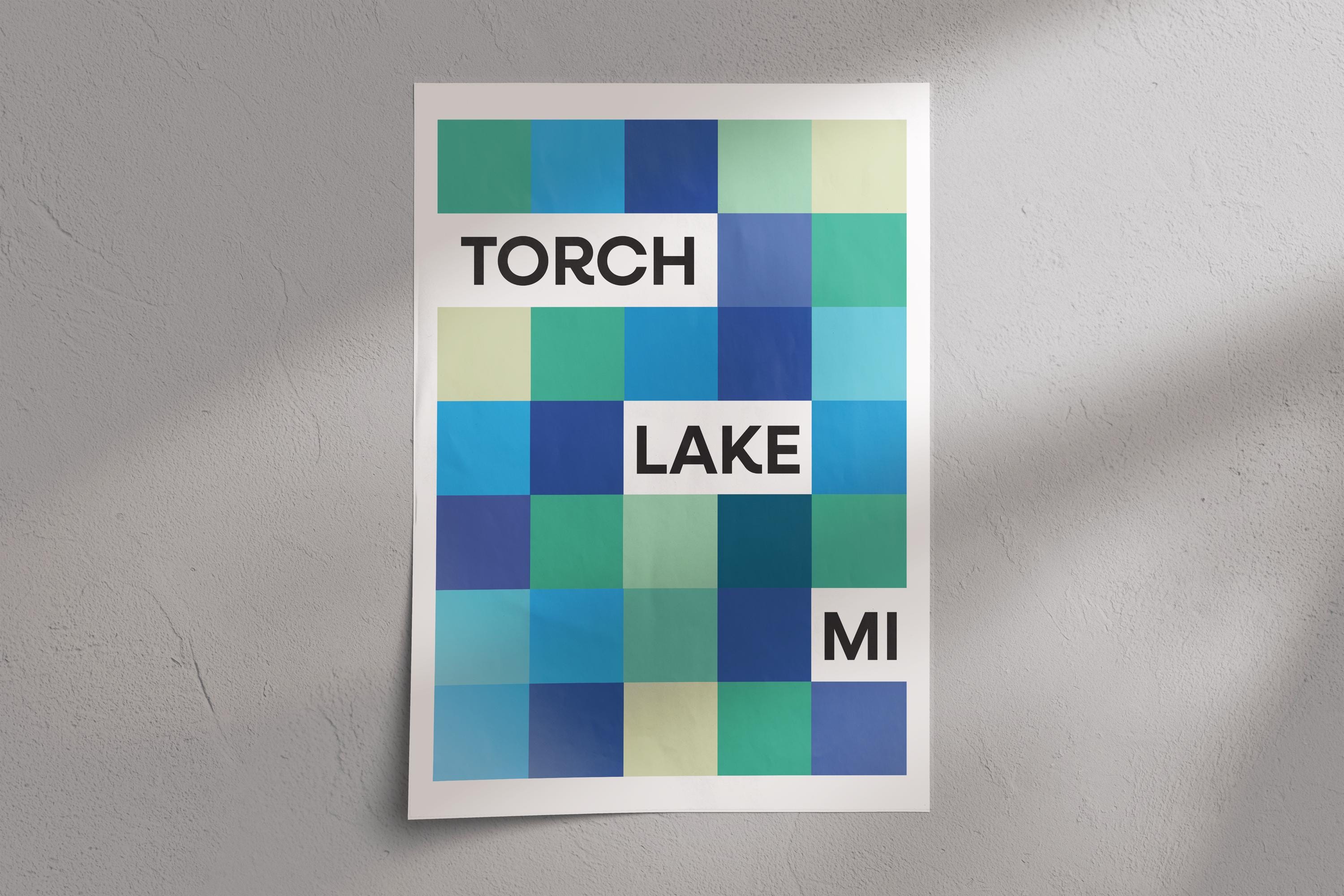 Torch Lake Michigan Print, Aesthetic Torch Lake Wall Art, Torch Lake ...