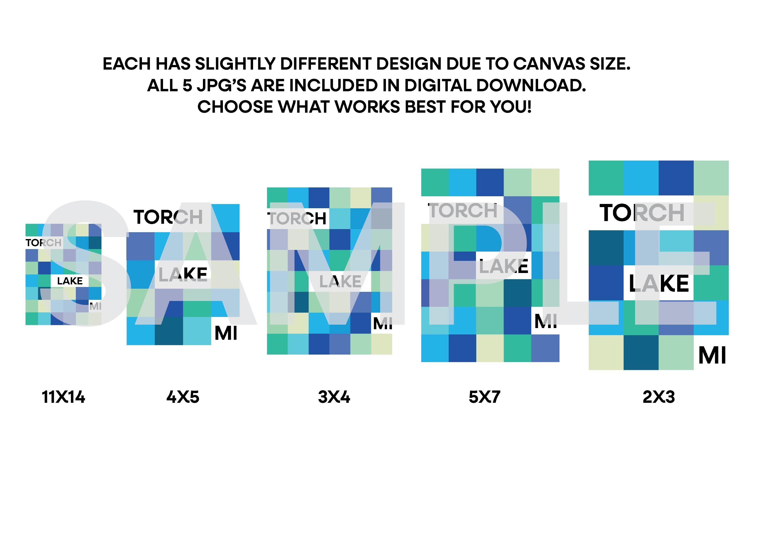 Torch Lake Michigan Print, Aesthetic Torch Lake Wall Art, Torch Lake ...