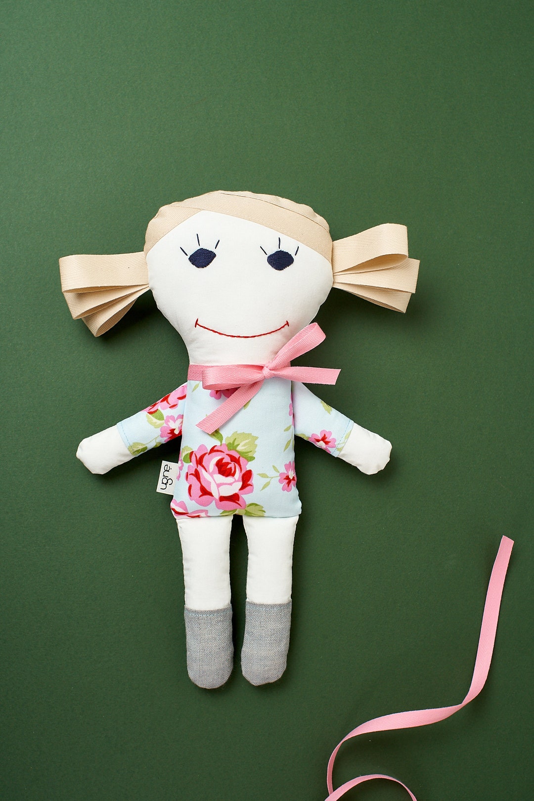Personalized Doll / Handmade Toy / Plush Sewing / Gift for a Baby Girl ...