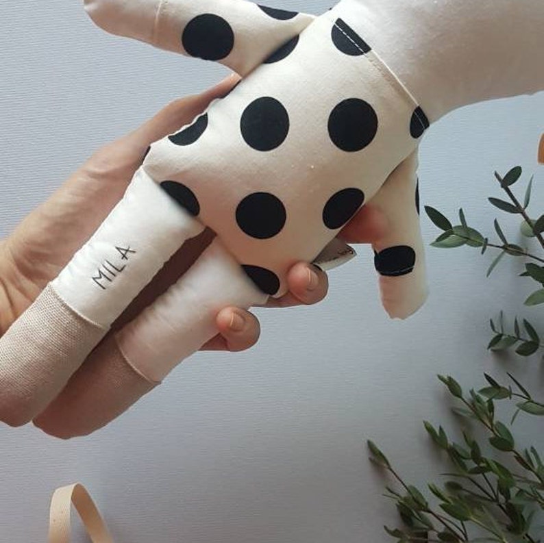 Red Dot Dressed Rag Doll First Christmas Toy First Birthday - Etsy