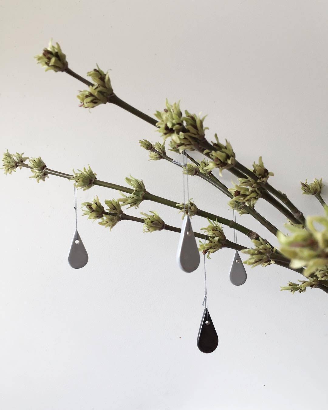 Minimal Grey and Black Spring Easter Decorations - Etsy UK