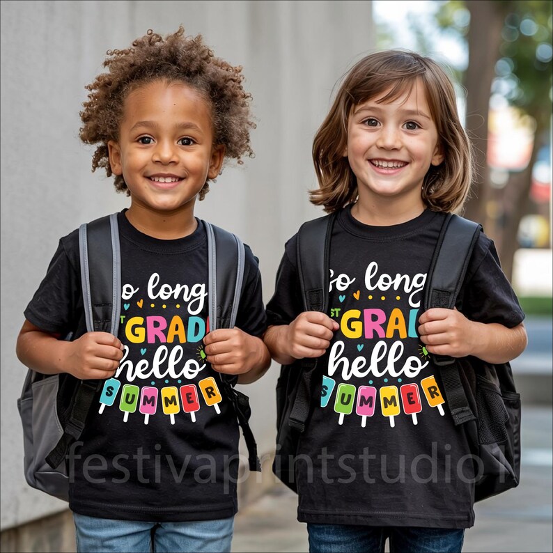 So Long 1st Grade Hello Summer Printable | End of School Year Sign | Summer Break Wall Art ...