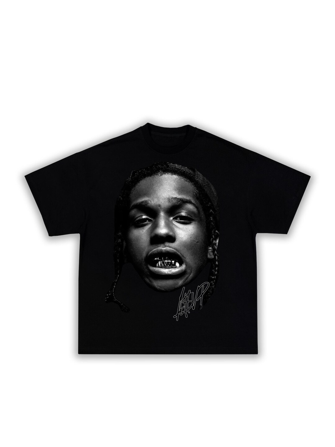 ASAP Rocky Graphic T-shirt Design PNG | Poster PNG | Printable Bootleg ...