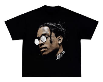 ASAP Rocky Png,rap Tee Design, Digital Download, Vintage Bootleg Style ...