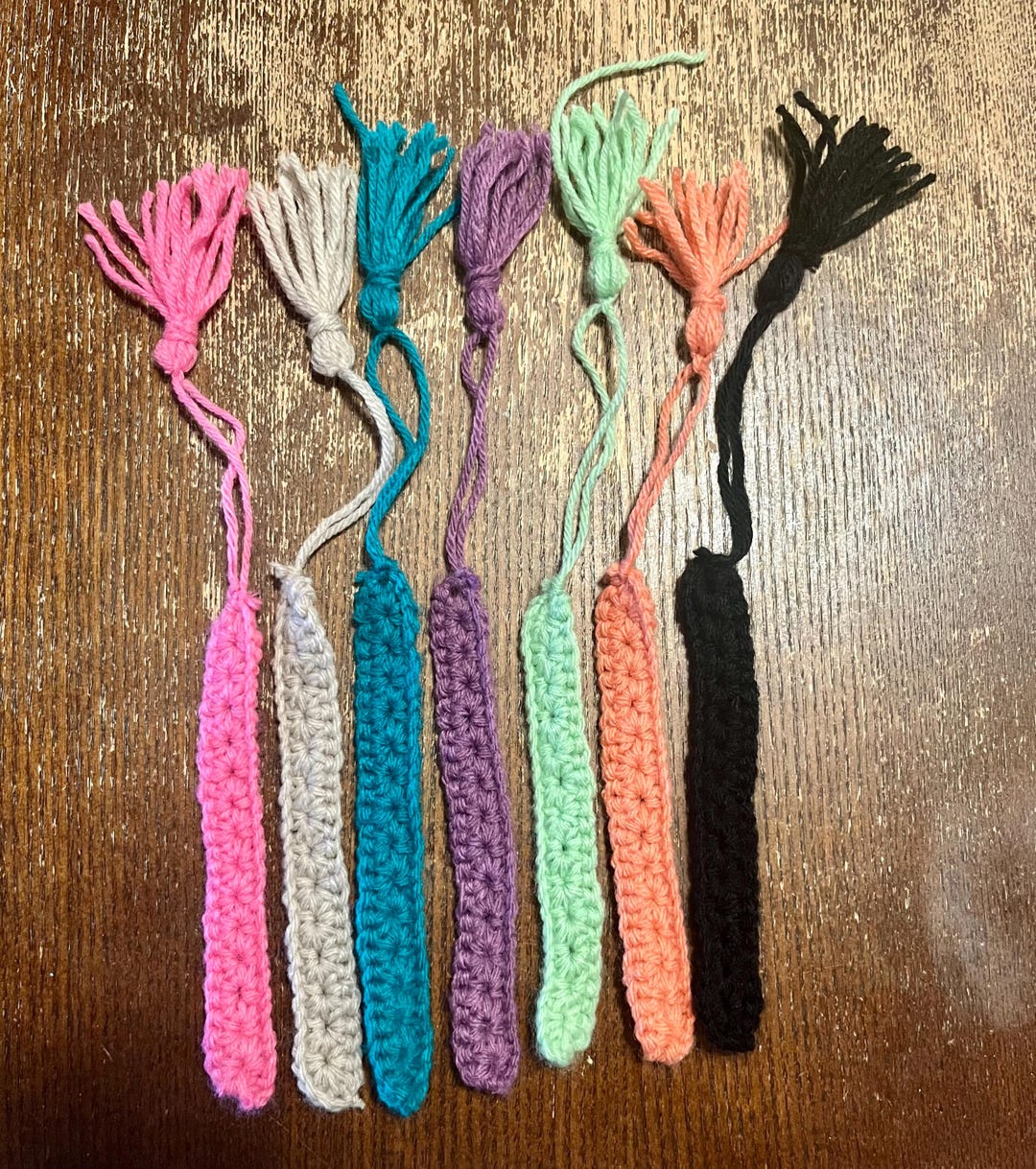Handmade Crochet Bookmarks - Etsy