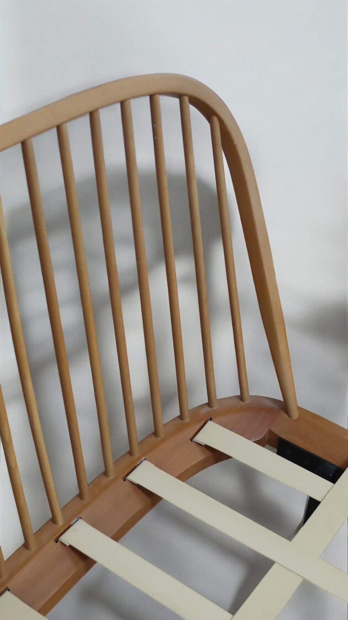 Ercol 1960s Blonde Windsor Single Bed on Castors PLEASE READ ...