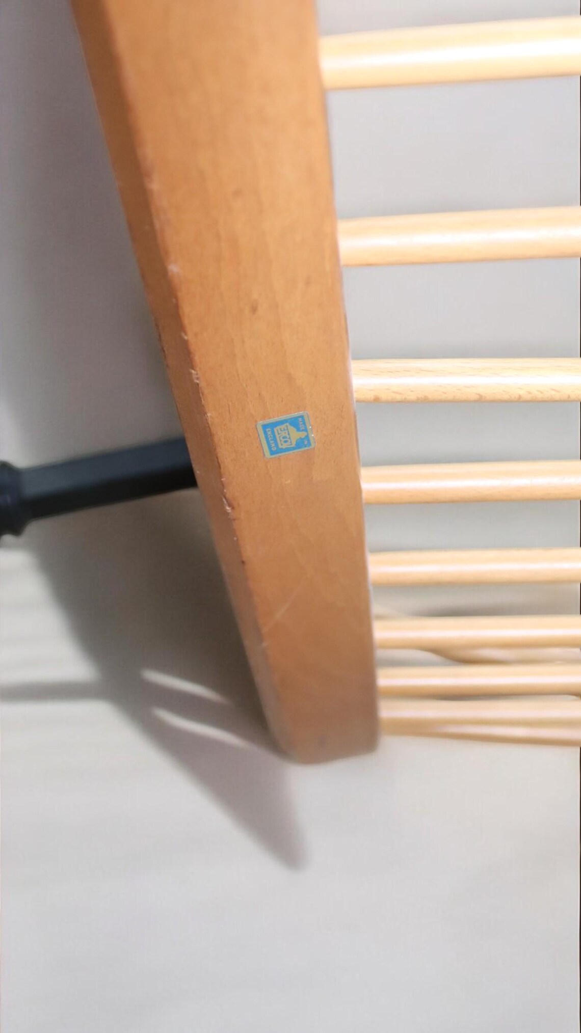 Ercol 1960s Blonde Windsor Single Bed on Castors PLEASE READ ...