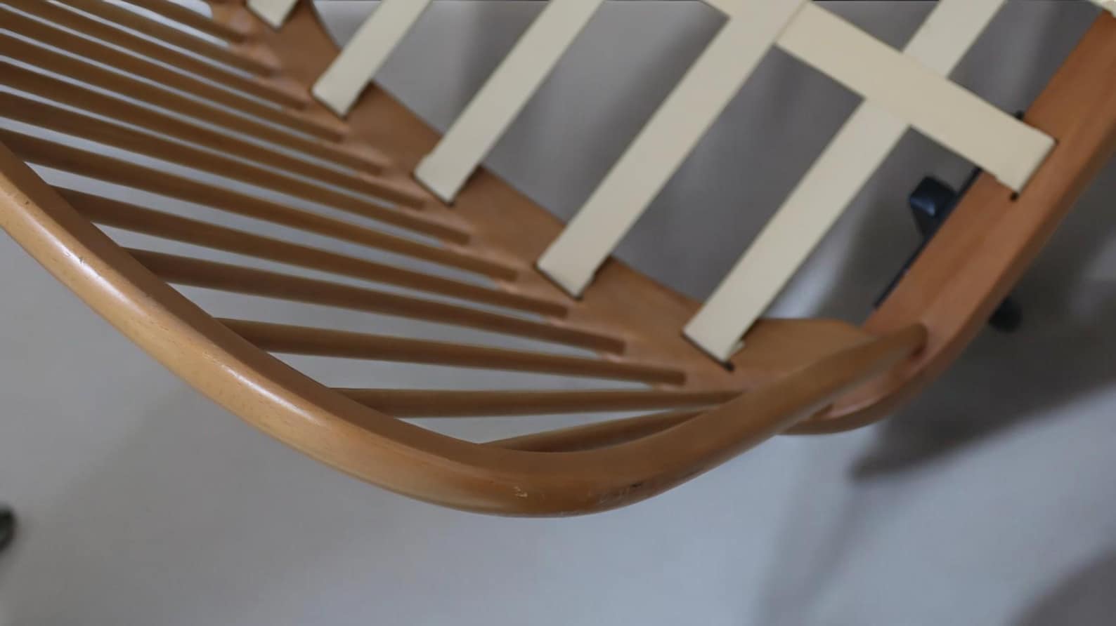 Ercol 1960s Blonde Windsor Single Bed on Castors PLEASE READ ...