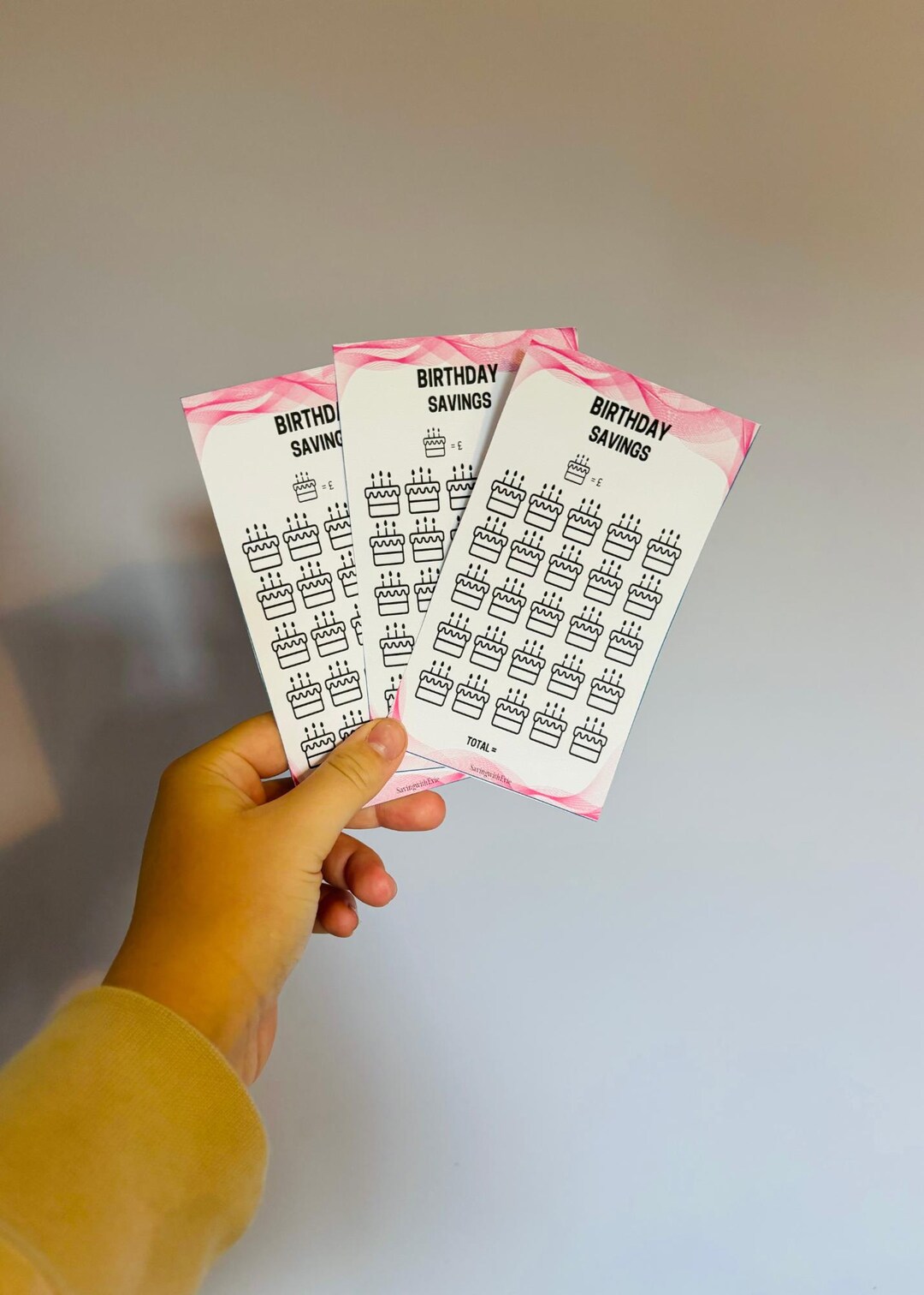 Birthday Savings Tracker. Money Saving Challenge. Saving Tracker. for ...
