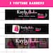Youtube Branding Kit, Youtube Banner Kit, DIY Video Banner Template ...