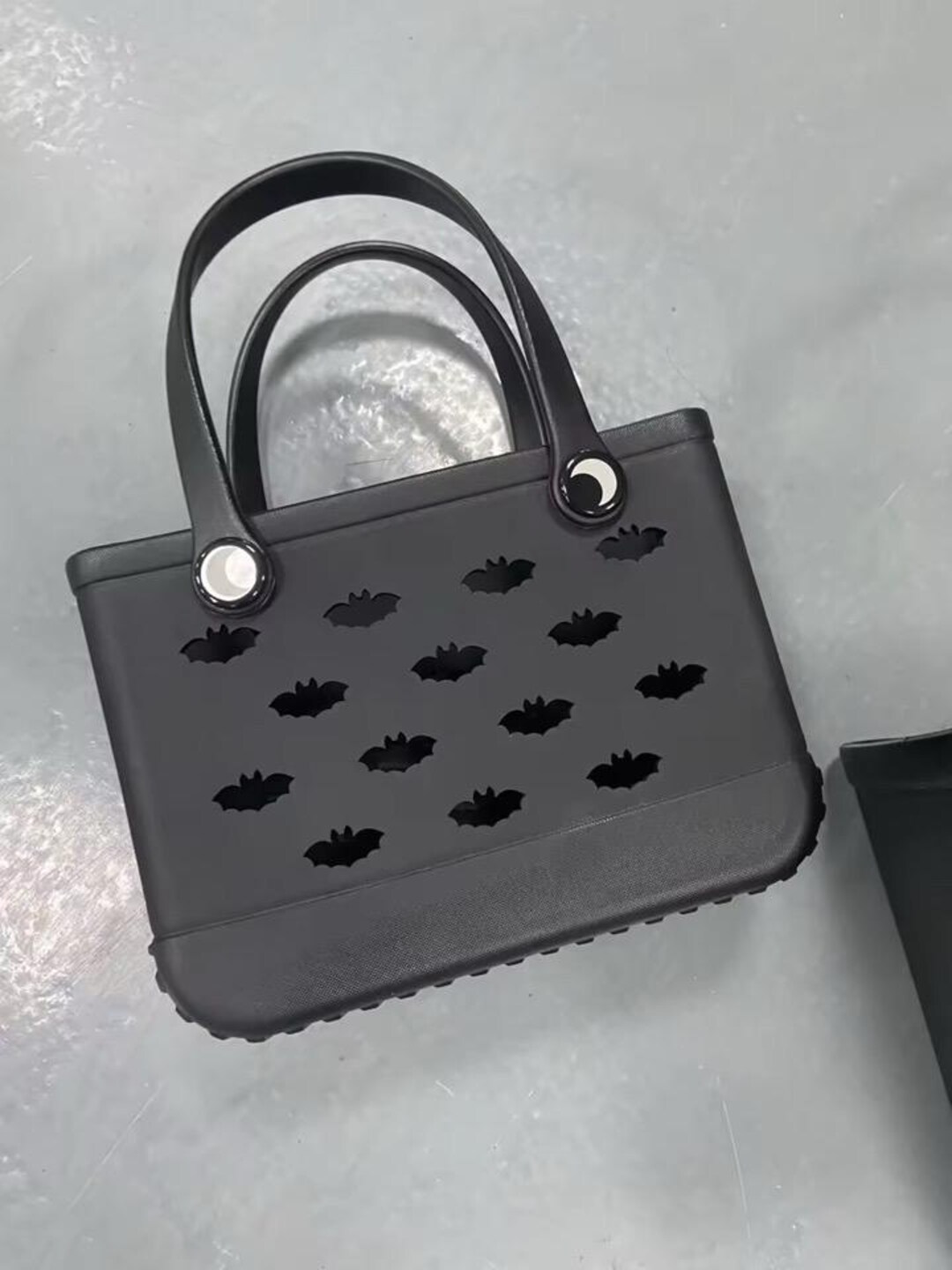 PREORDER: the Mini Black Batty EVA Beach + Summer Bog Style Bag | Beach ...