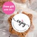 Custom, Enjoy Stickers, Birthday, Cookie Stickers, (item #2), Packaging ...
